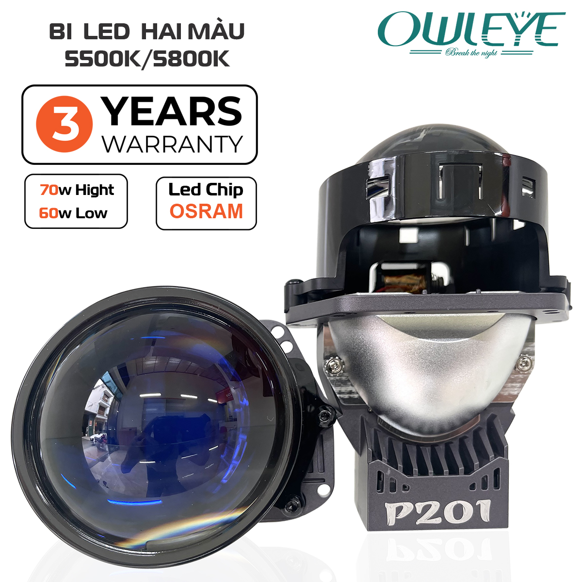 Thương hiệu đèn led ô tô xe máy uy tín - Owleye